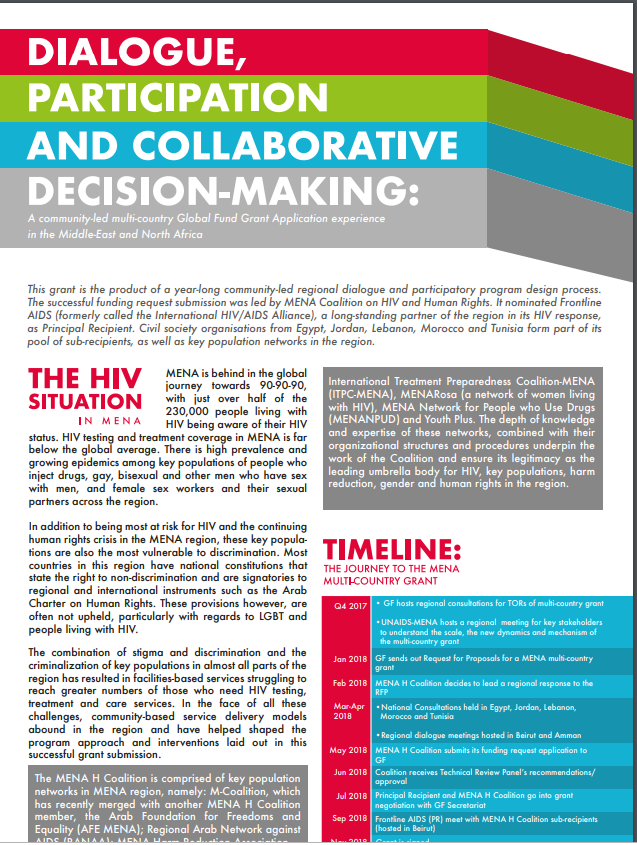 Dialogue, participation and collaborative decision-making - Frontline ...