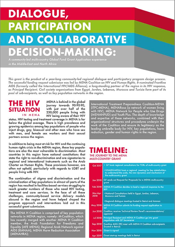 Dialogue, participation and collaborative decision-making - Frontline ...