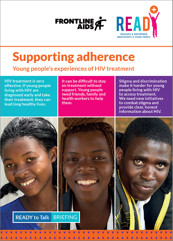 READY to talk - Frontline AIDS : Frontline AIDS