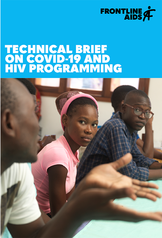 Technical brief on COVID-19 and HIV programming - Frontline AIDS ...