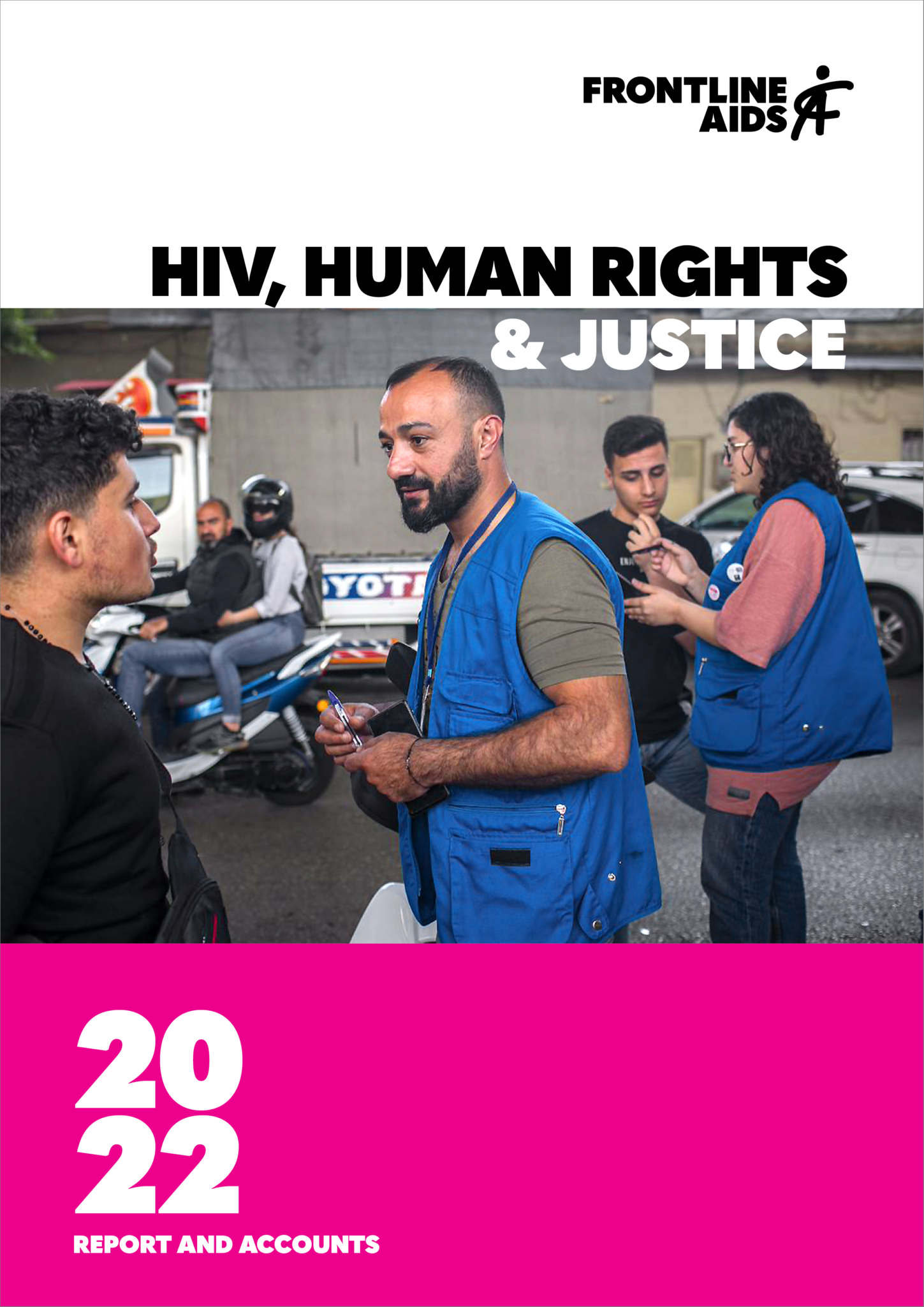 2022 Annual Report and Accounts - Frontline AIDS : Frontline AIDS